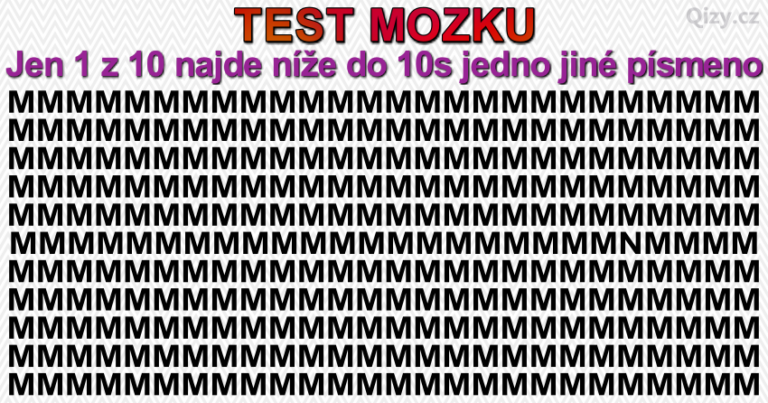 Oční test - Jaké slovo vidíte? - Obrázkové kvízy